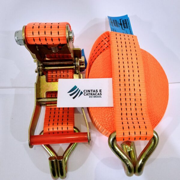CATRACA FIXA 100MM – 10TON COM CANTONEIRA – Cintas e Catracas